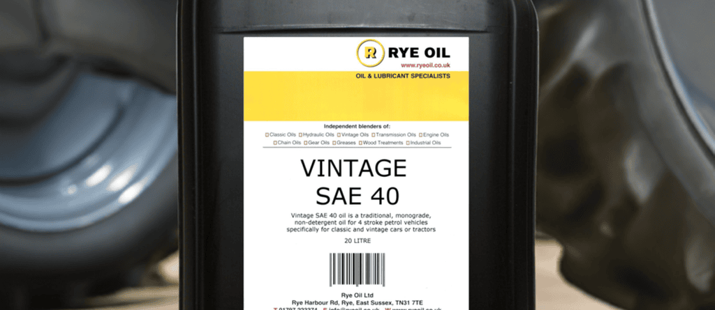 VINTAGE ENGINE OILS - Rye Oil Limited