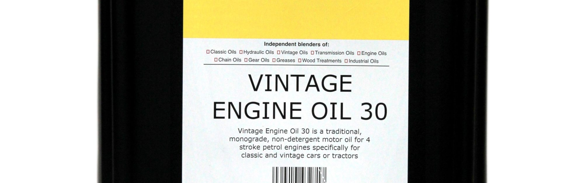 VINTAGE ENGINE OILS - Rye Oil Limited